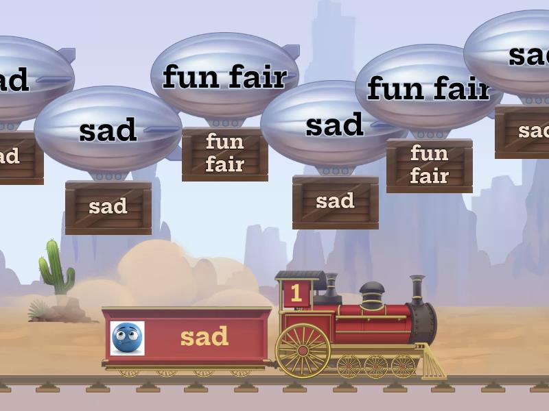 At the fun fair - Balloon pop