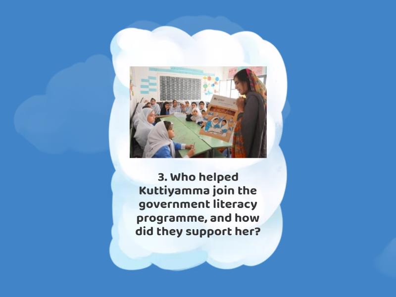 Never too late to study - Reading comprehension-Questions - Flash cards