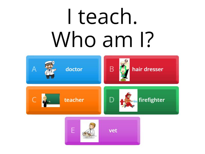 Community Helpers - Quiz