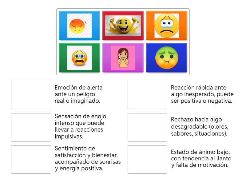 Identificación de emociones - Match up