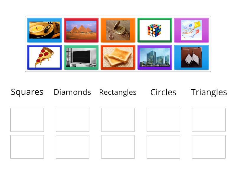 Geometric Shapes - Group sort