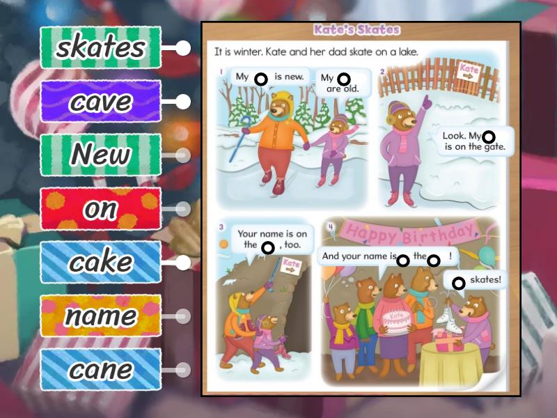 Oxford Phonics 3 Unit 1 - Labelled diagram