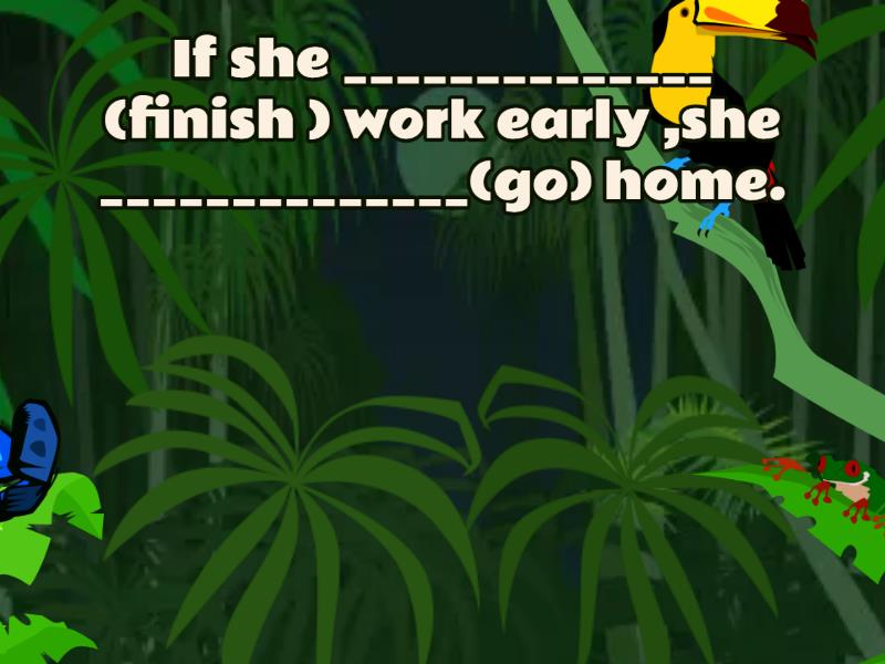 First if clause with modal verbs and imperative sentence - Flying fruit