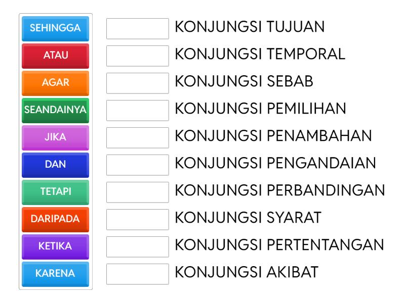 KONJUNGSI - Permainan Pencocokan