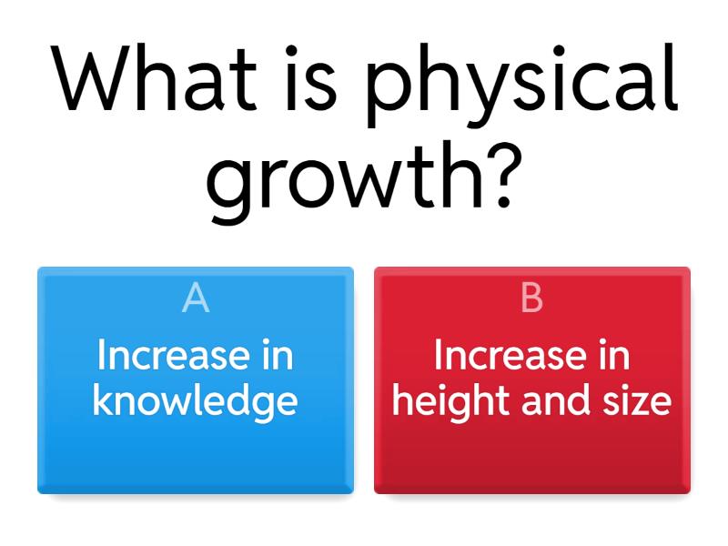 Growth - Quiz