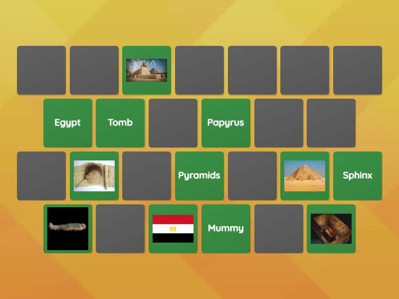 Memory Ancient Egypt - Parejas