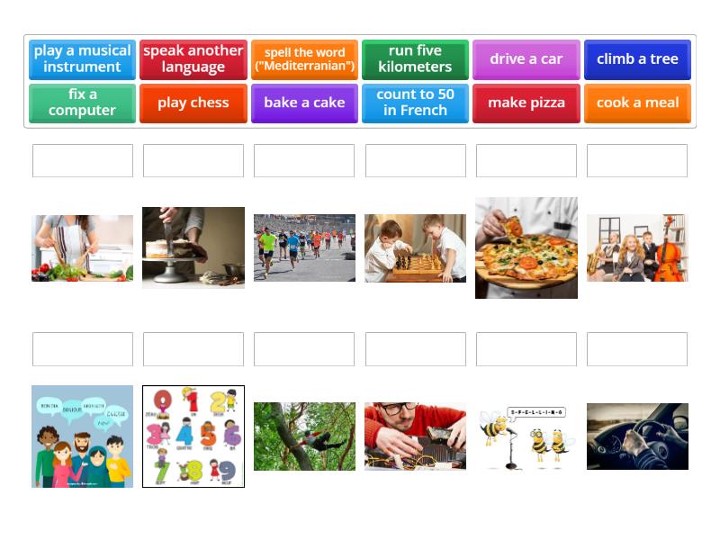 Roadmap A2 Unit 5C (Vocabulary) - Match up