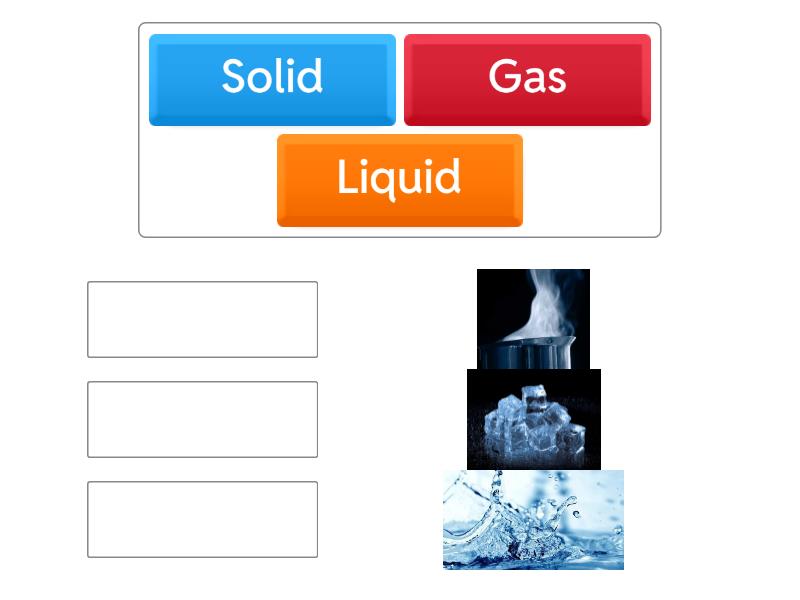 3 States of Water - Match up