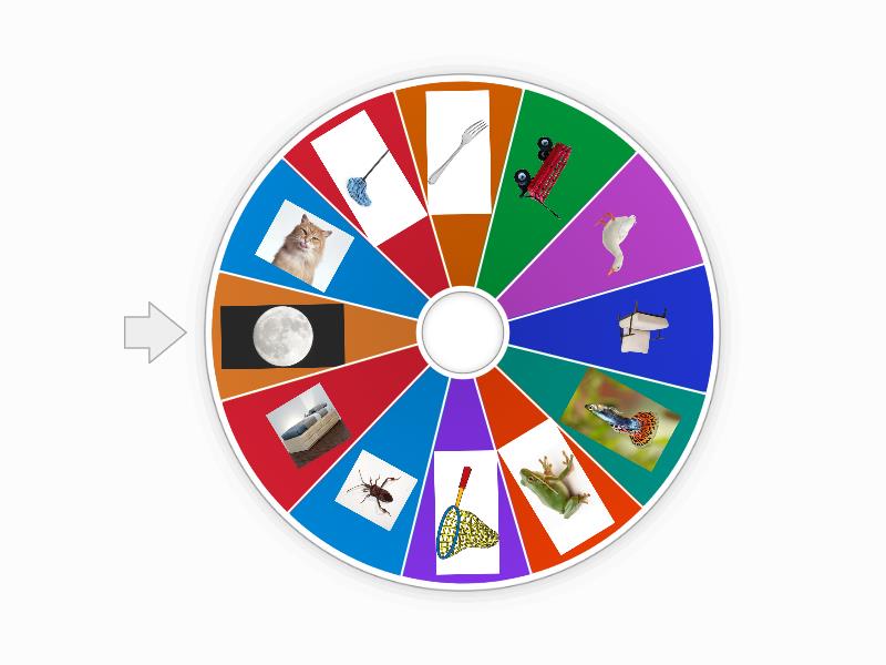 & make a rhyme! - Spin the wheel