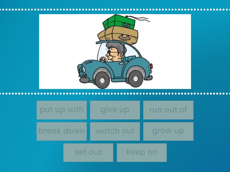 Phrasal Verbs - Find the match