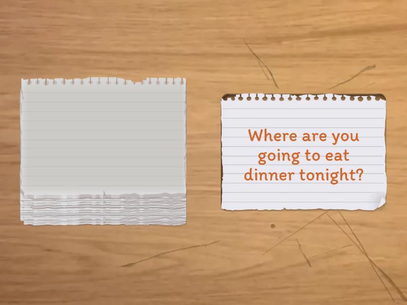 Future Simple vs Be going to - Speaking cards