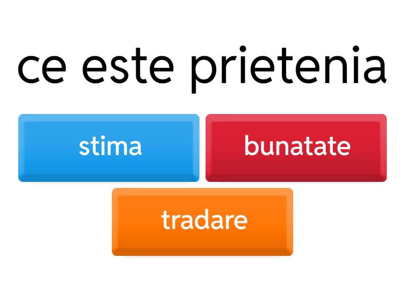 Alege raspunsul corect - Quiz