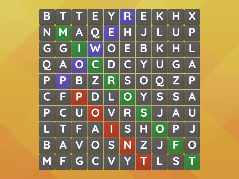 Microsoft PowerPoint - Wordsearch