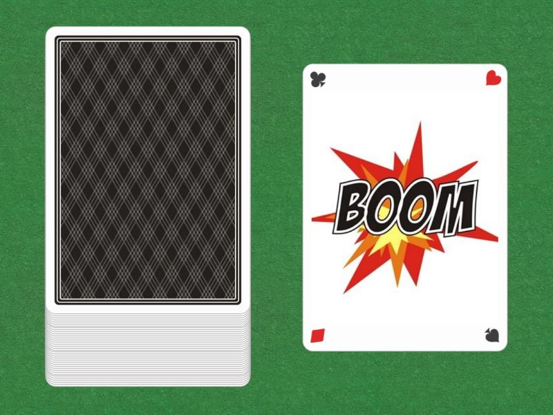 Boom-rabbit words - Speaking cards