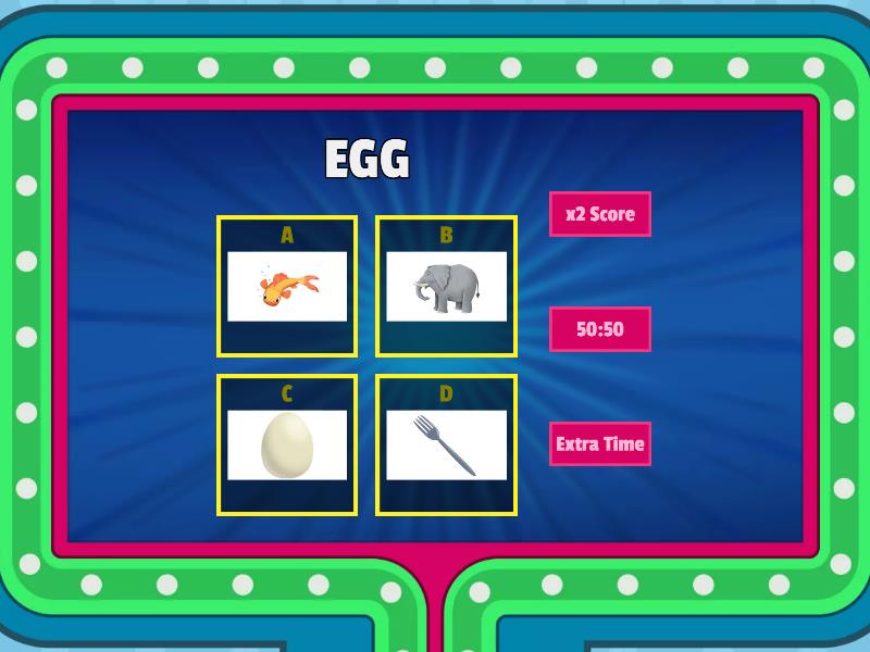 Oxford Phonics E-F-G - Gameshow quiz