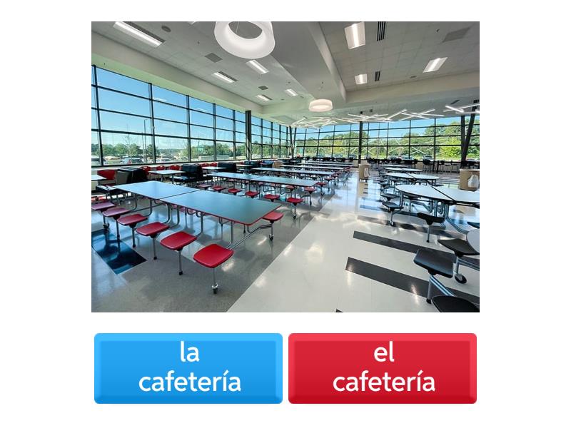 Lugares en la escuela - Quiz