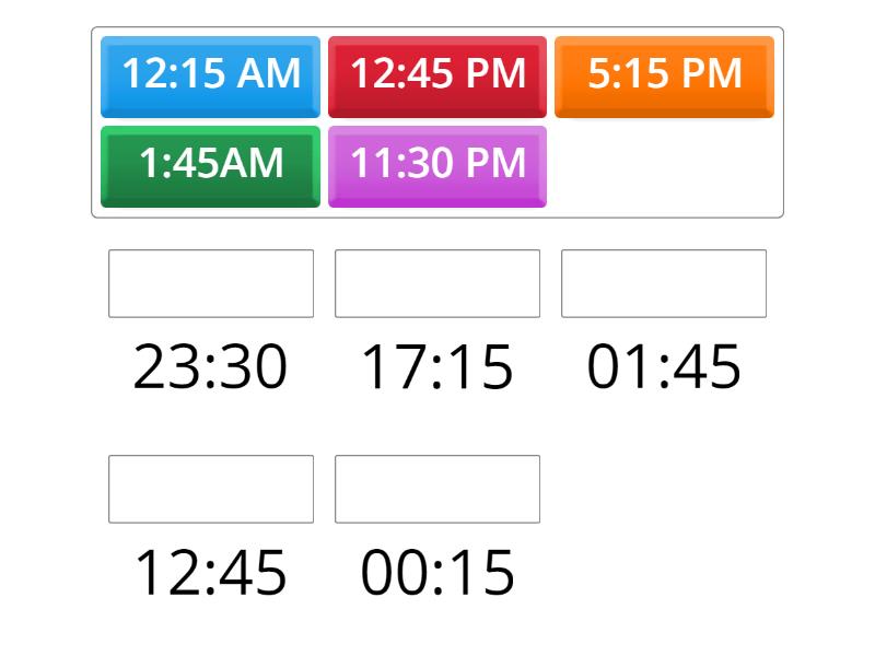 Tick-Tock Match: Connect the Clocks and Master Time - Match up