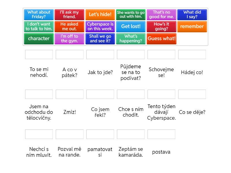 Project 3 unit 4D - Match up