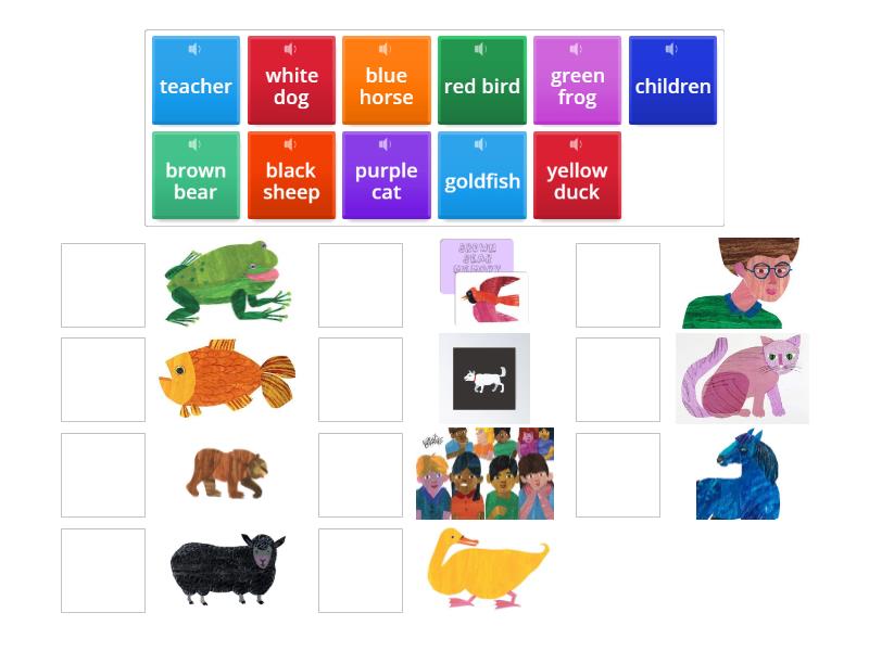 Brown Bear, brown bear what do you see? Eric Carle - Associação