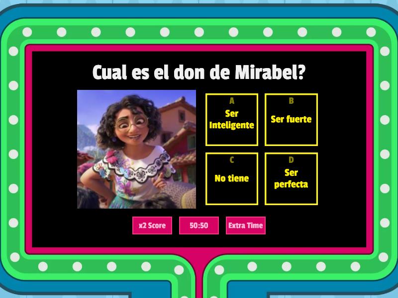 Quiz Cuanto sabes de Encanto la Pelicula? - Concurso de preguntas