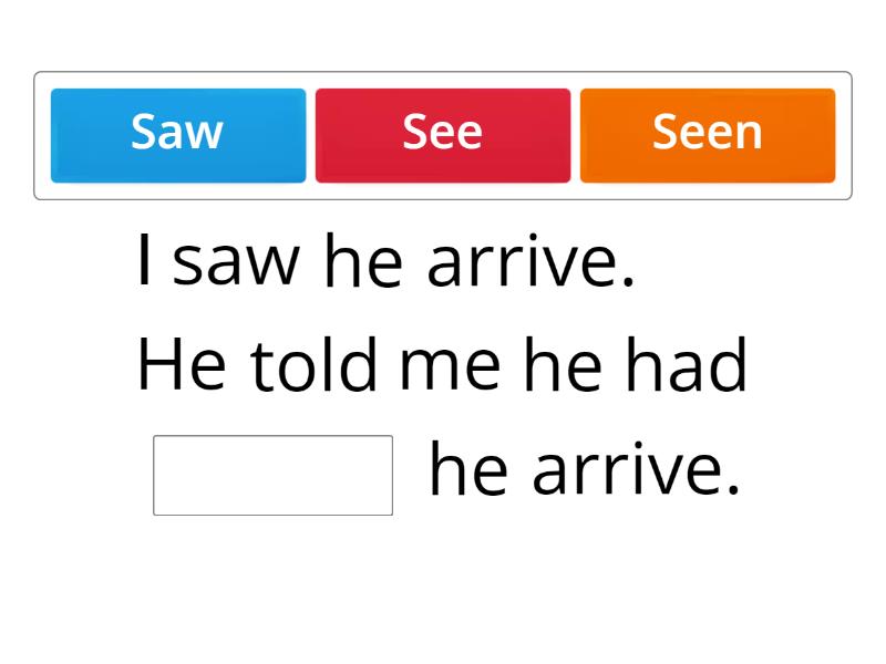 Reported speech wordwall - Completar la frase Reported speech wordwall - Completar la frase