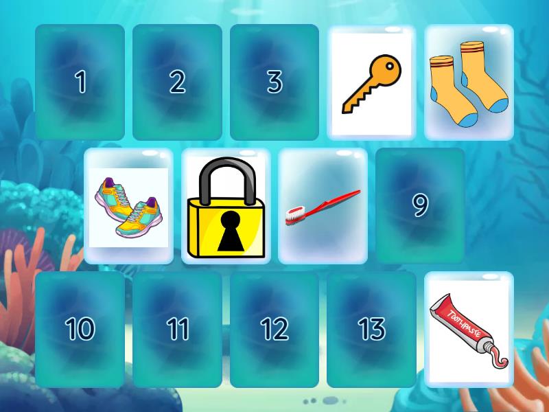 Things that go together - Matching pairs