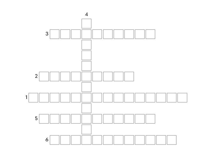 CRUCIGRAMA DE CONTENIDO DIGITAL - Crossword