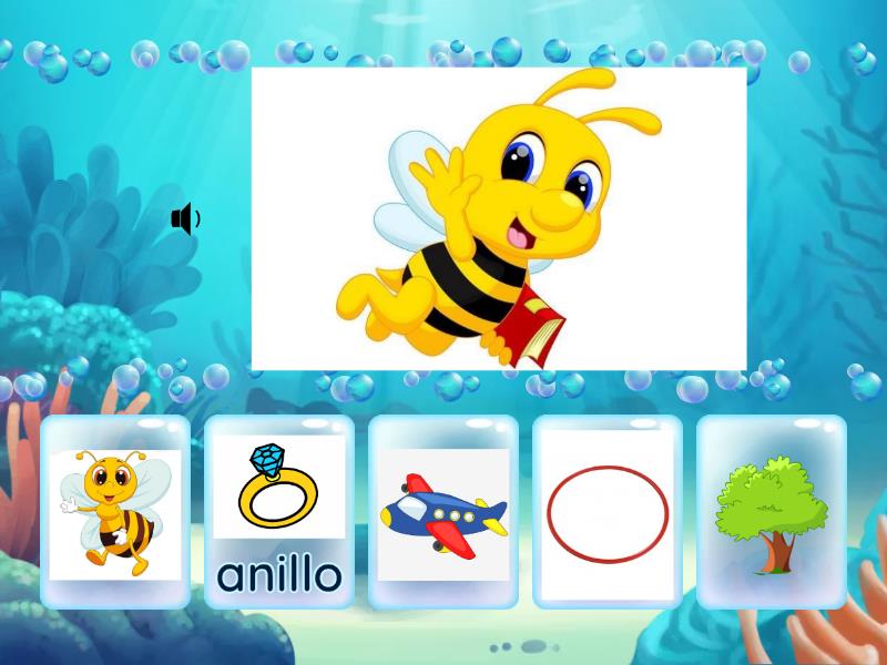 objetos con la letra a - Cada oveja con su pareja