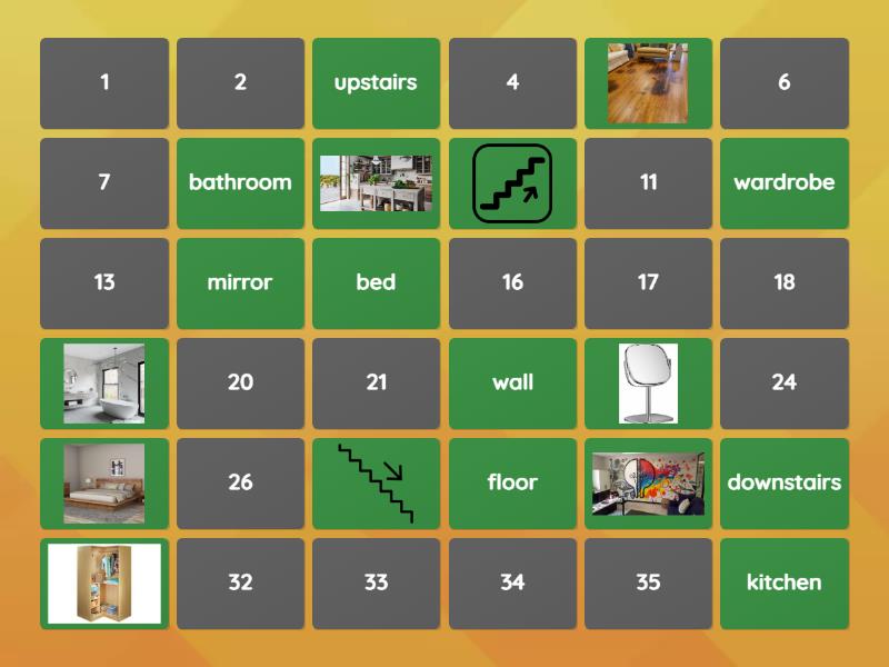 At Home. Beehive 1. Unit 9 - Matching pairs