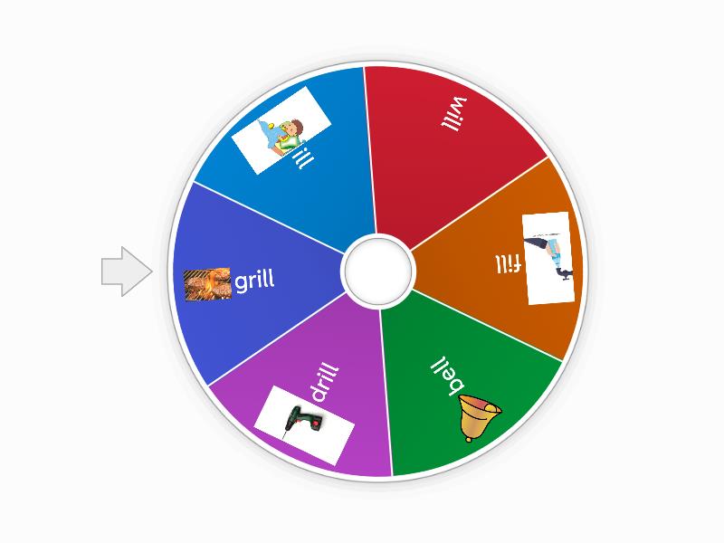 Spin, blend and read- ll - Spin the wheel