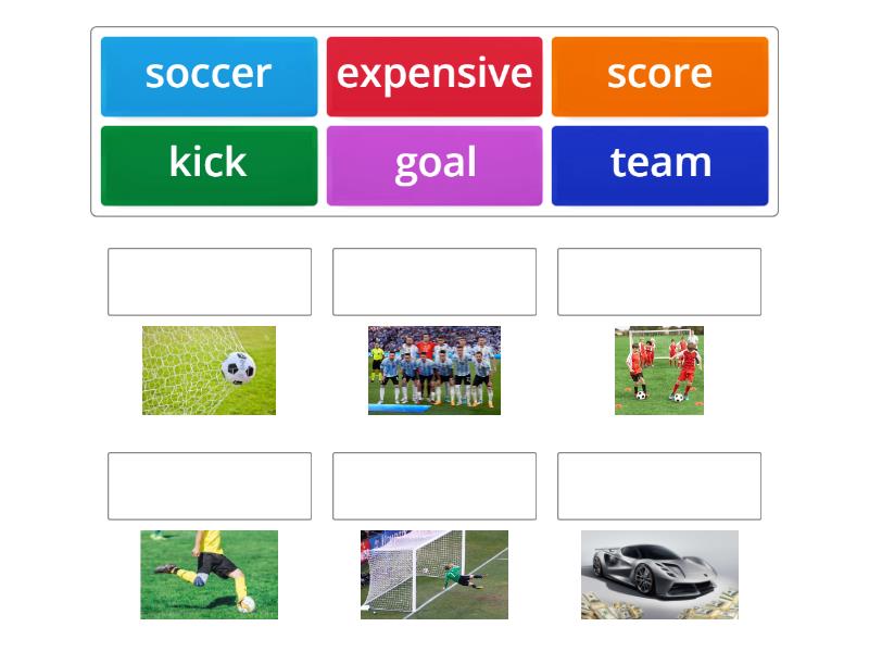 Soccer in the Street: Vocabulary - Match up