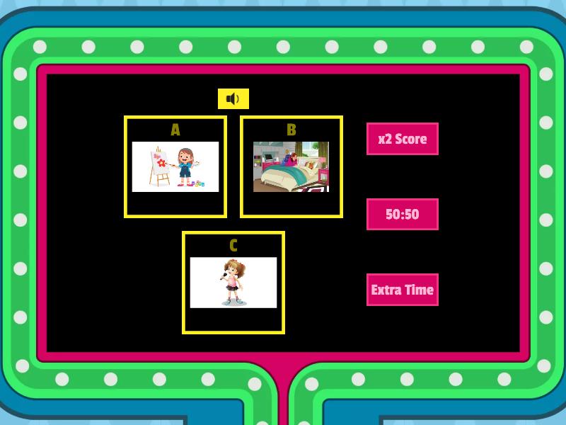REVIEW UNIT 18 PLAYING AND DOING - Gameshow quiz