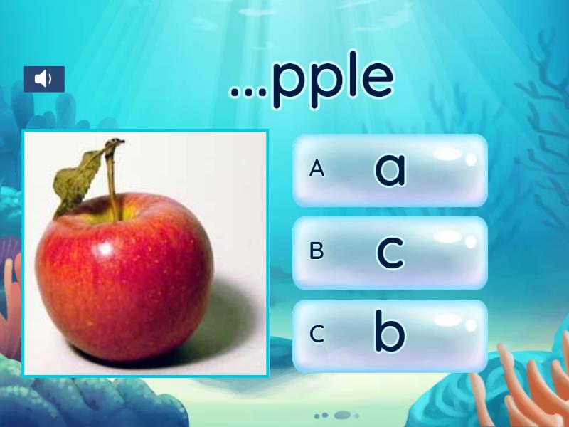 Phonics (a, b, c) - Quiz