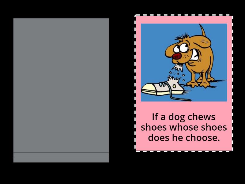 Tongue twisters - cards - Speaking cards