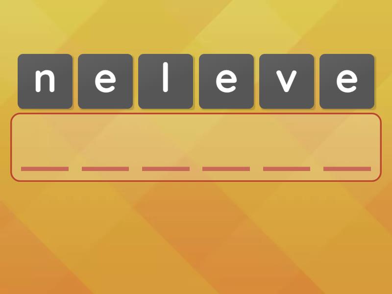 KB2, Unit 2, Numbers 11-20 - Anagram