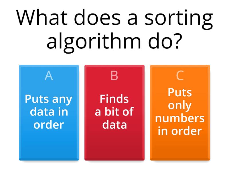 Bubble sort - Quiz