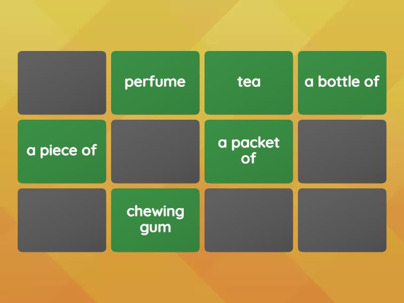Quantifiers - Matching pairs
