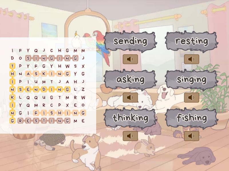 UFLI Lesson 65 - - Wordsearch