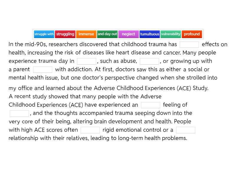 How childhood trauma affects health across a lifetime | Nadine Burke ...
