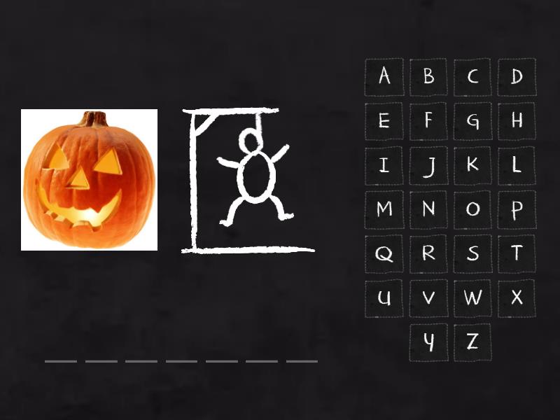 HALLOWEEN - Hangman