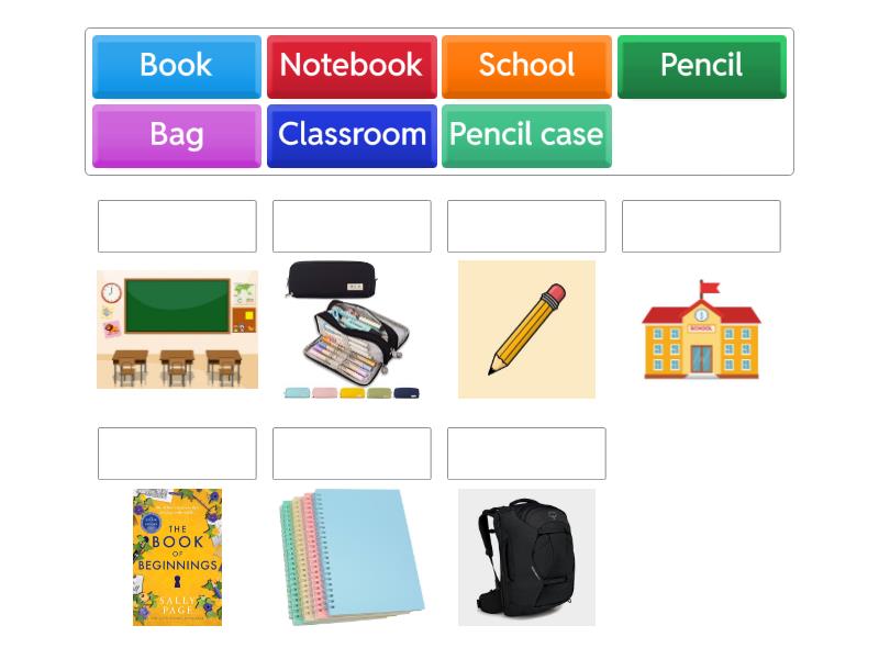 Back to school! - Match up