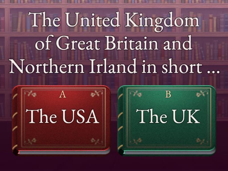 The United Kingdom - Quiz