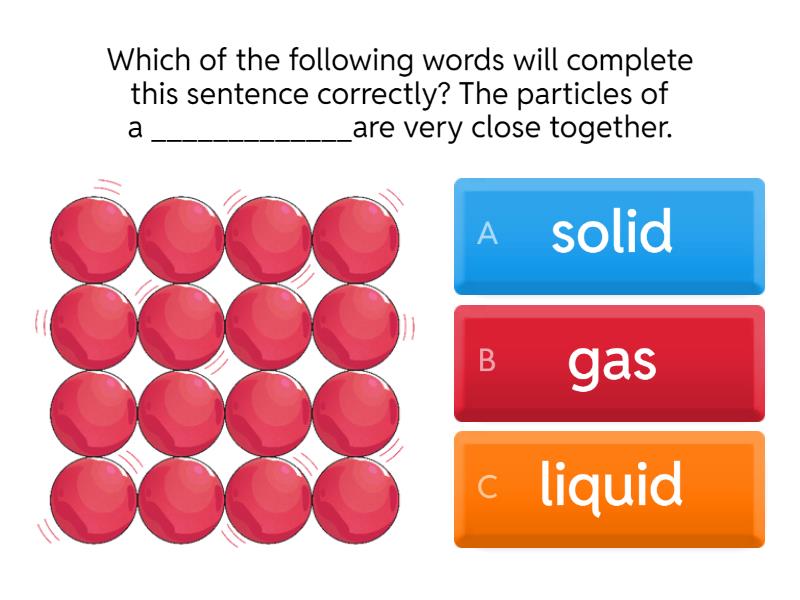 PROPERTIES AND CHANGES OF MATERIALS - Quiz