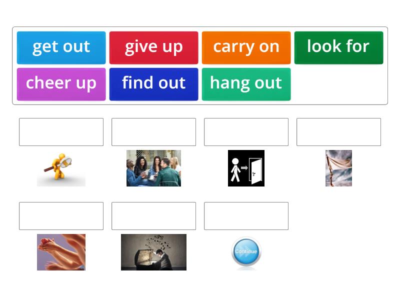 Phrasal Verbs Unit 5 - Match up