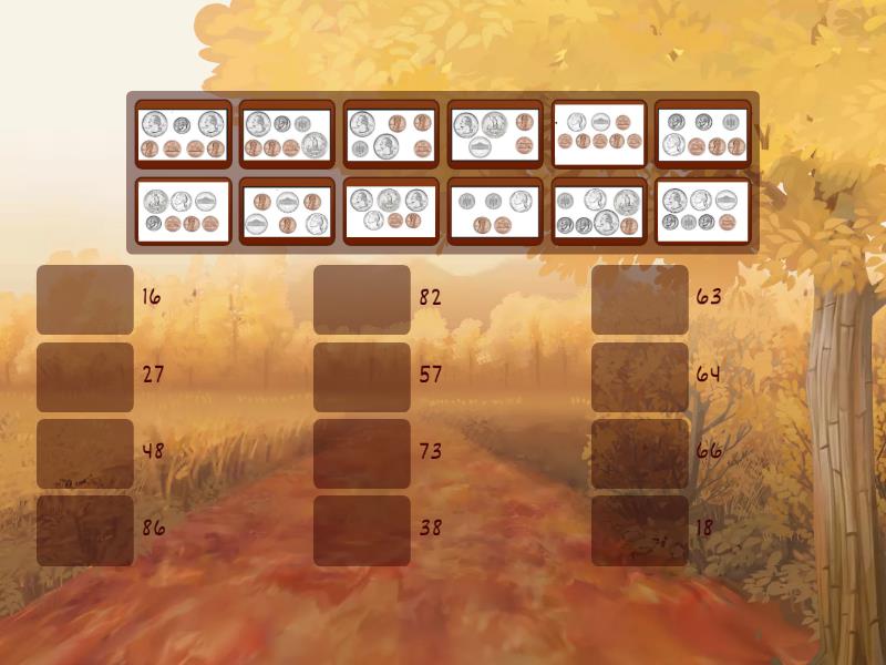 Counting Coins - Match up