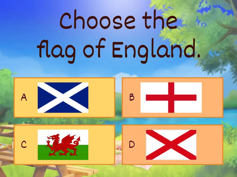 The British Isles - Flags Game - Quiz