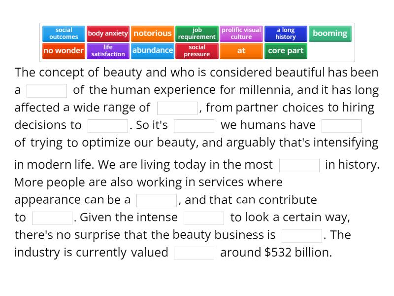 Script gap-fill - Complete the sentence