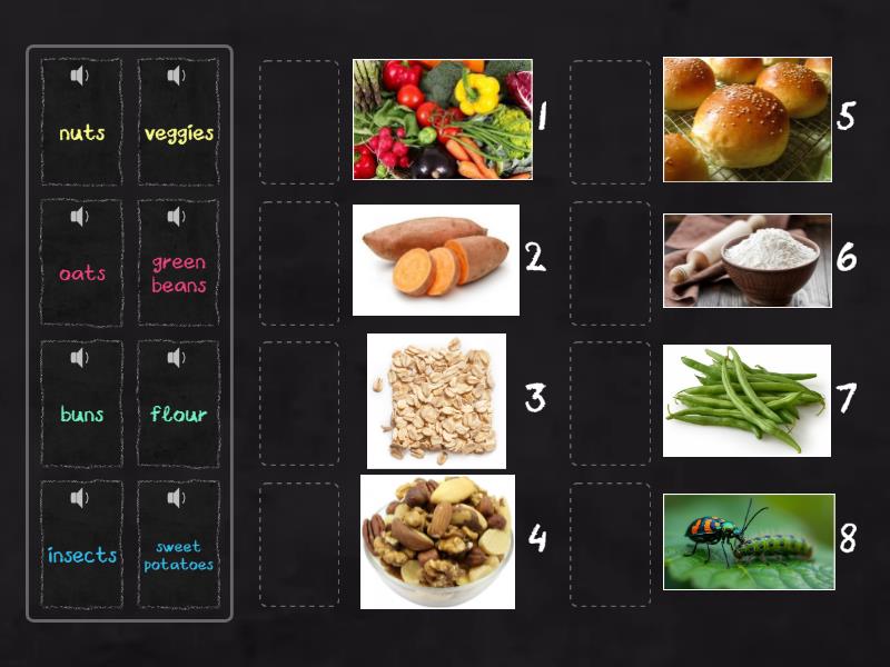 Burgers, fries, shakes - Match up