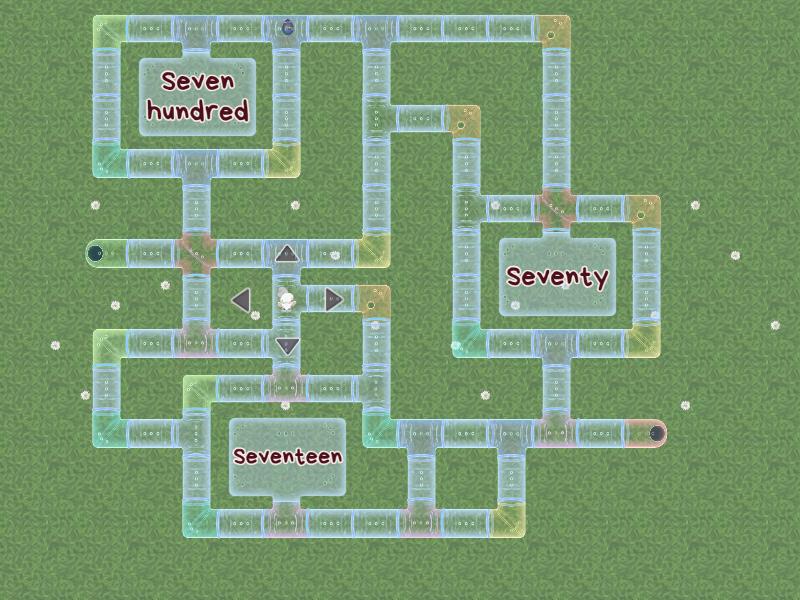MATHS 6.1. Teens and tens - Maze chase