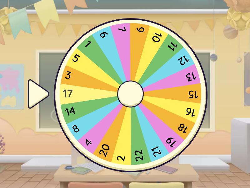Numbers - Spin the wheel